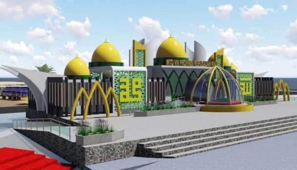 Telan Anggaran Rp 1,1 M Pembangunan Astaka MTQ Kepri Dikebut Hingga 7 ...