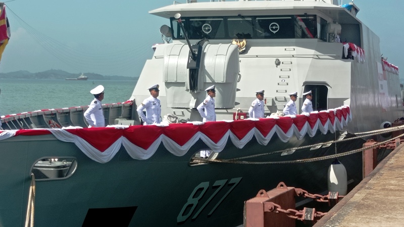 Kasal Resmikan Kapal Patroli KRI Marlin 877 dan Patkamla ...