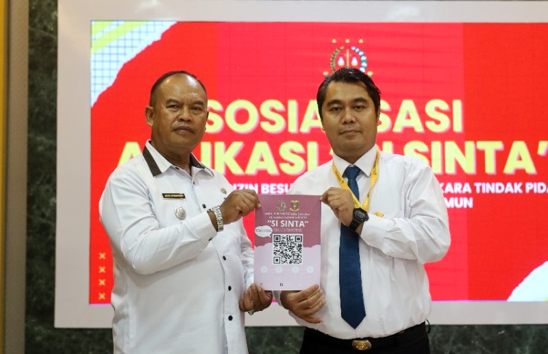 Kejari Karimun Luncurkan Aplikasi SISINTA Permohonan