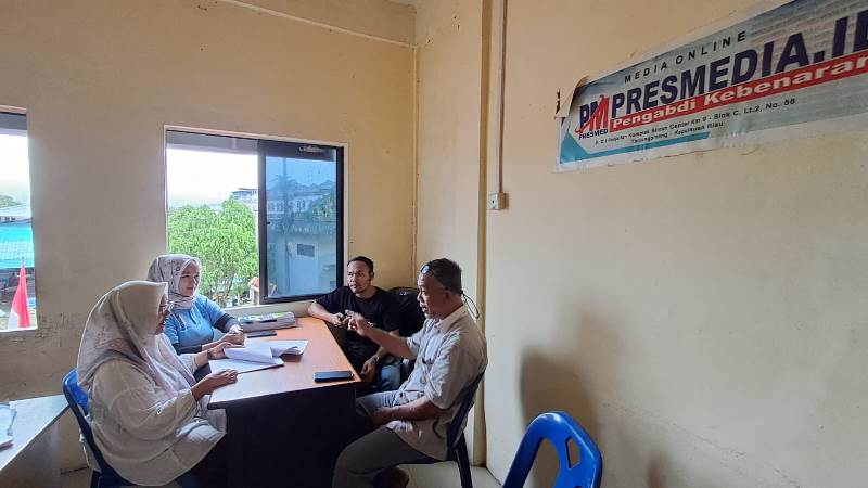 Verifikasi Lokasi Kantor, Diskominfo Bintan Kunjungi Redaksi